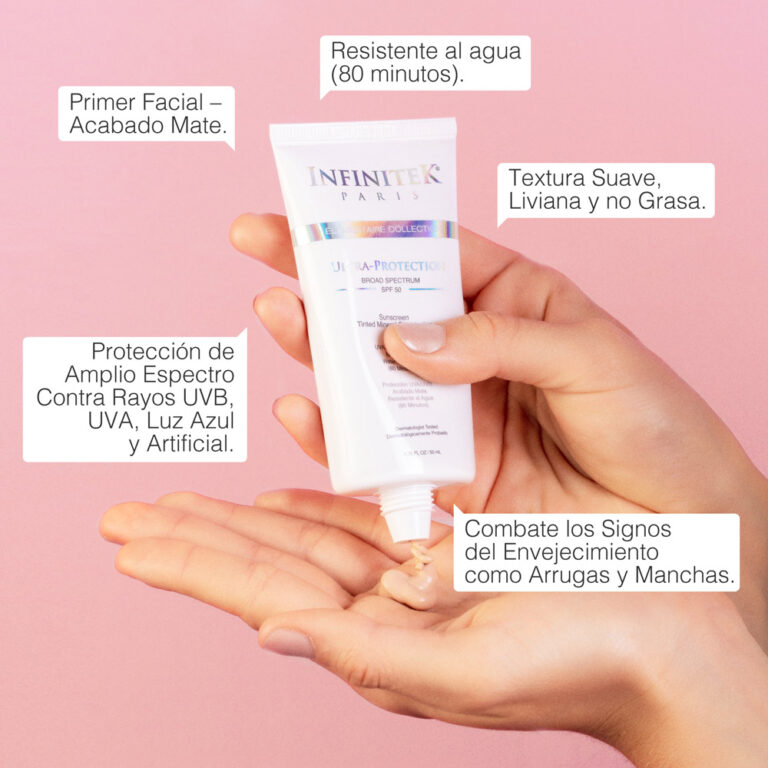 Protector Solar Ultra-Protection SPF 50 - Infinitek Paris
